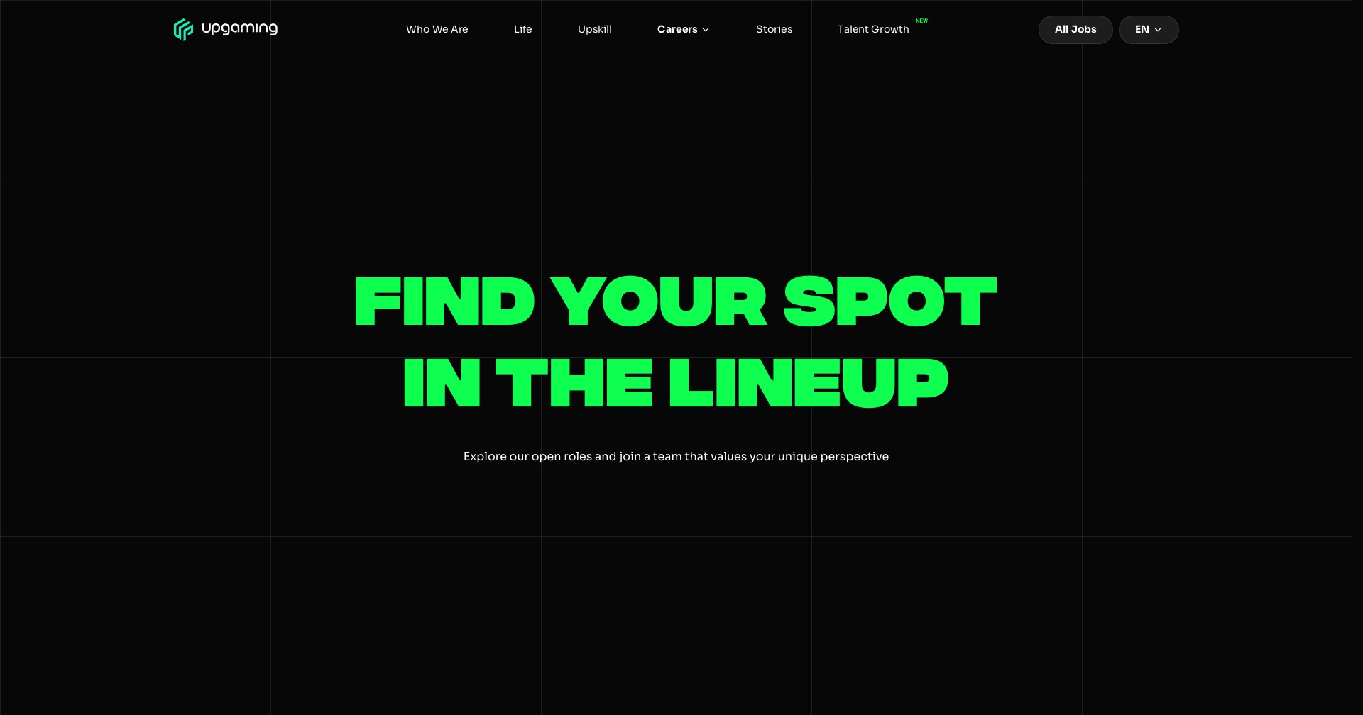Talent Growth Program | Level Up Your Career at Upgaming